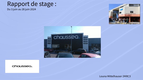 Rapport technique | Genially