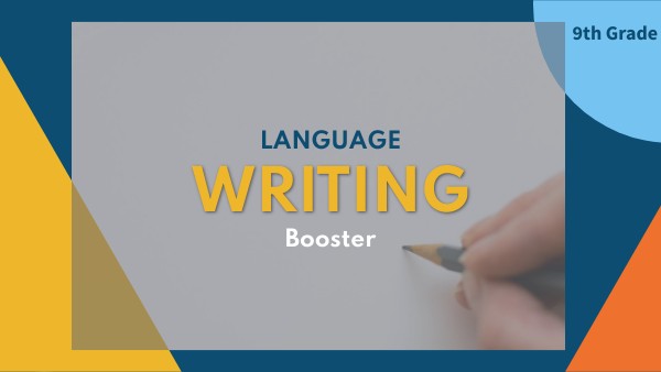 9SNT Language Writing Booster