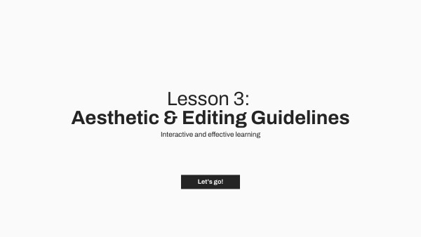 Minimal Course | Genially