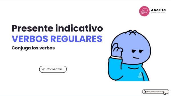 Presente indicativo | Verbos regulares | Genially