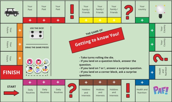 GET TO KNOW EACH OTHER | Genially