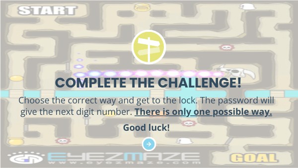 Challenge 2: The maze | Genially