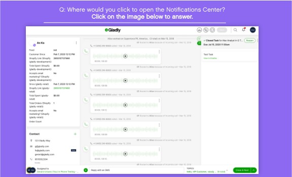 Task Notification Center