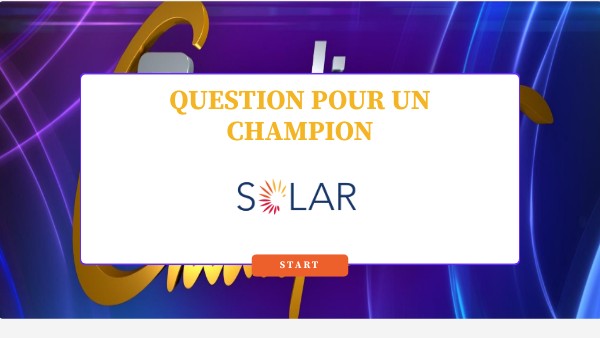 Quiz SOLAR