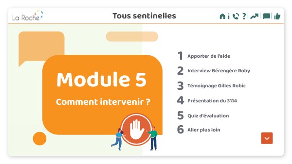 M5 - La roche, tous sentinelles | Genially