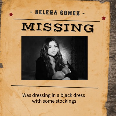 Wanted interactive card