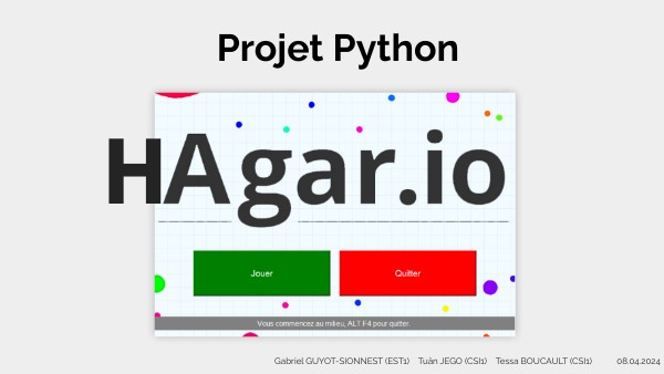 Projet Python