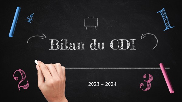 Bilan CDI 2023-2024 | Genially