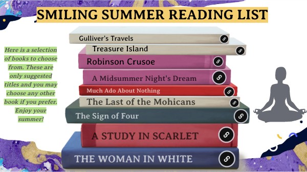 Smiling Summer 2024 Reading List