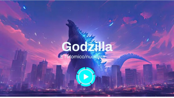 Godzilla & L'atomico/nucleare | Genially