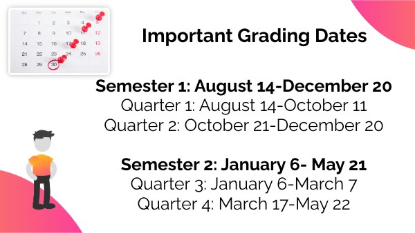 semester dates