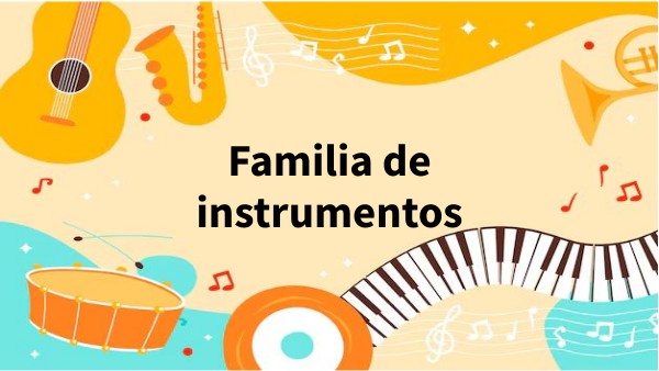 Familia de instrumentos