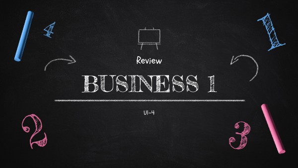 Business 1 Review BR | Genially