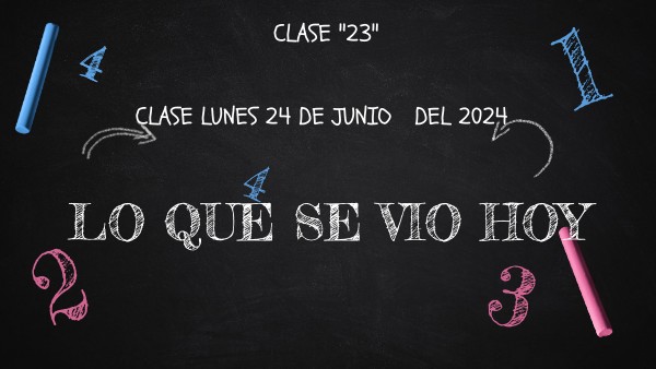 CLASE 23 | Genially
