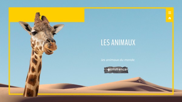 PRESENTACIÓN ANIMALES proyecto francés