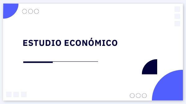 ESTUDIO ECONÓMICO