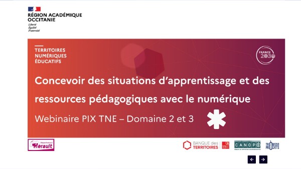 Webinaire TNE Créer des contenus pédagogiques numériques | Genially