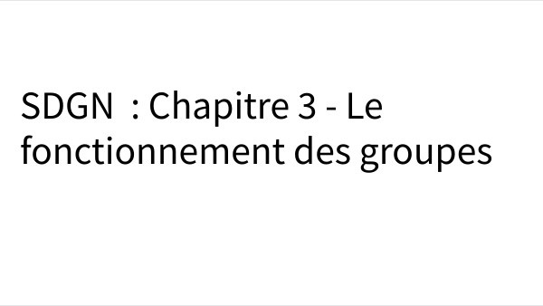 Genially SDGN CHAP 3 | Genially