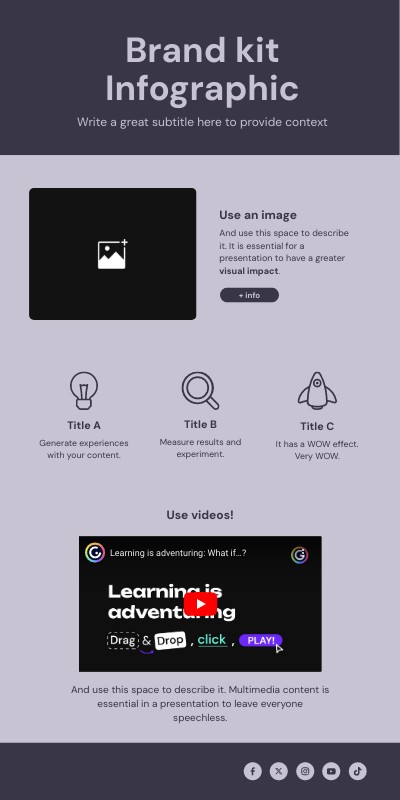 BRAND KIT INFOGRAPHIC