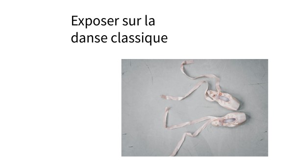 danse classique