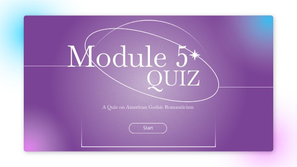 Module 5 Quiz