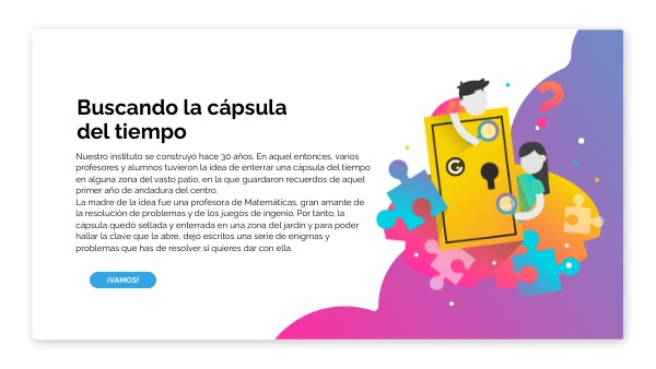 Abriendo la cápsula del tiempo-1ESO | Genially