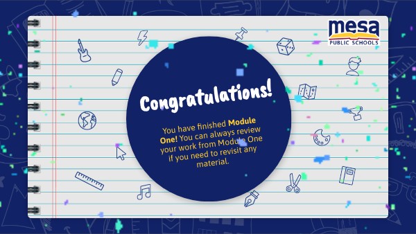 Module 1 Conclusion! | Genially