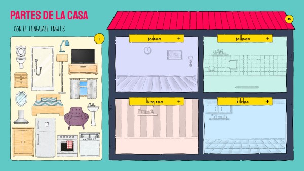 House Parts Game | Genially