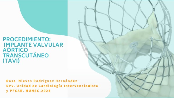 PROCEDIMIENTO TAVI | Genially