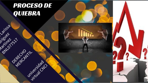 PRESENTACIÓN PROCESO DE QUIEBRA | Genially
