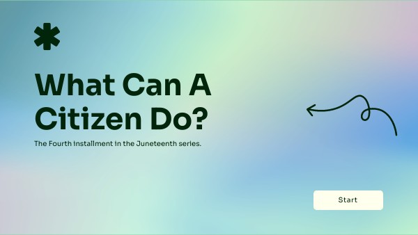 What Can A Citizen Do