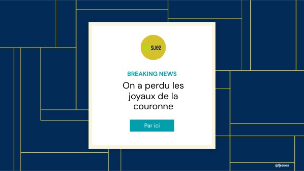 SUEZ - Initiation à la Data CLassification | Genially