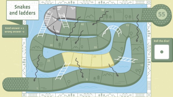 Serpents et échelles | Genially