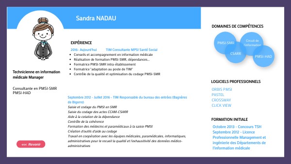 CV Sandra NADAU