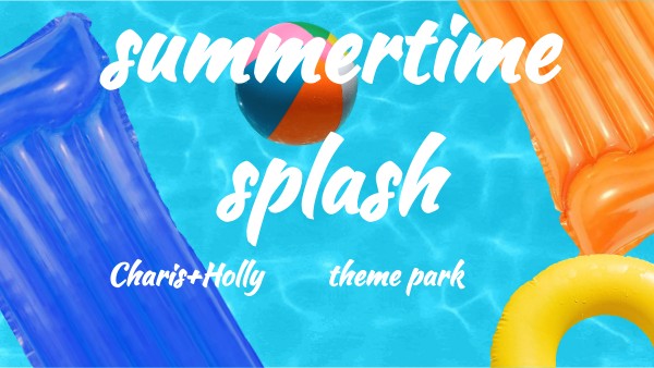 summertime splash theme park