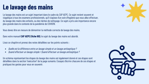 Lavage des mains | Genially