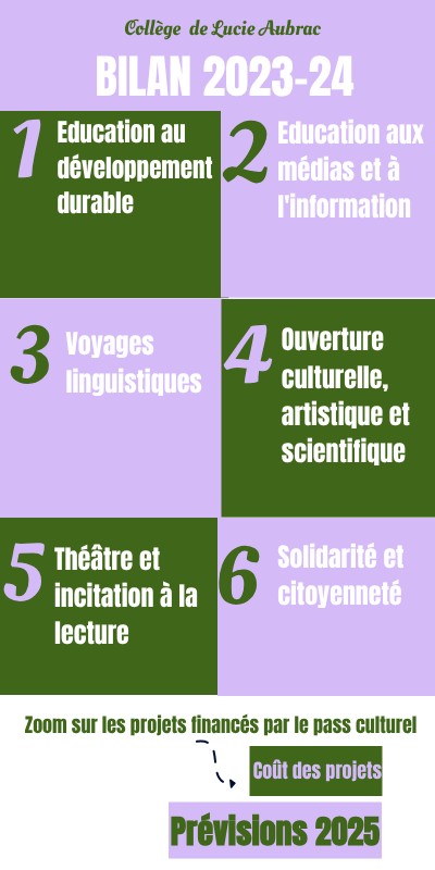 Bilan culturel 2024 | Genially