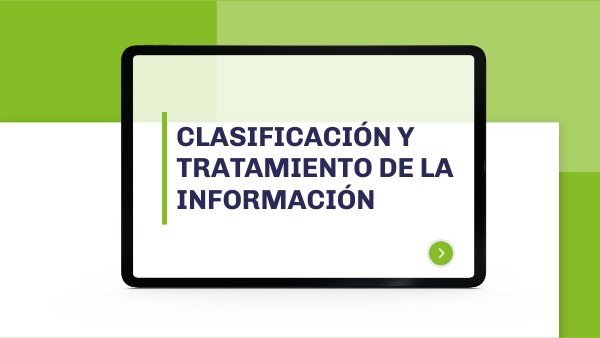 Catálogo- Píldora Clasificación y tratamiento de la información | Genially
