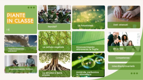 piante in classe | Genially