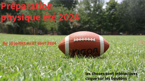 programme été 2024 | Genially