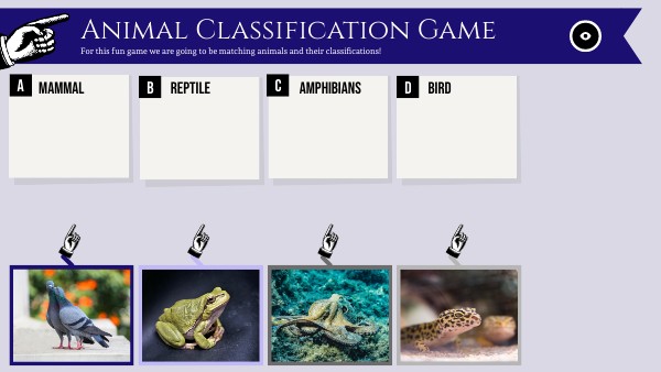 Match Animals | Genially