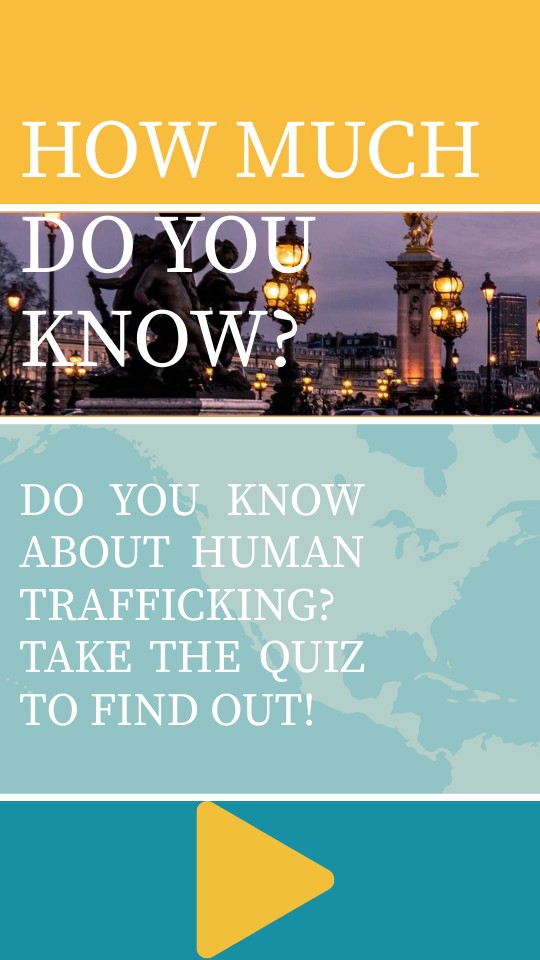 Human Trafficking Quiz Cell Phone | Genially