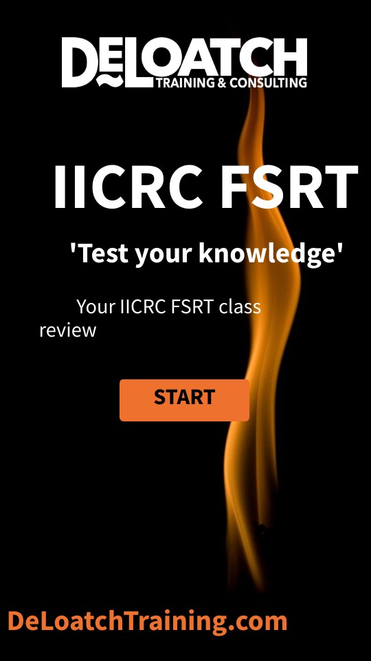 IICRC FSRT- 'test your knowledge' | Genially