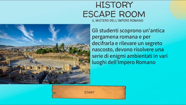 Escape room HISTORY | Genially