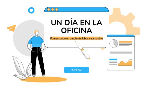 UN DIA EN LA OFICINA