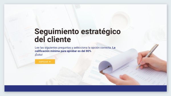Seguimiento estratégico del cliente
