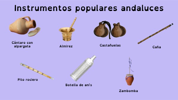 Instrumentos populares andaluces