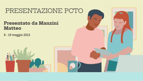 Presentazione PCTO 4° anno - Manzini Matteo