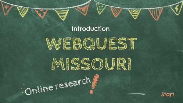 Webquest Missouri