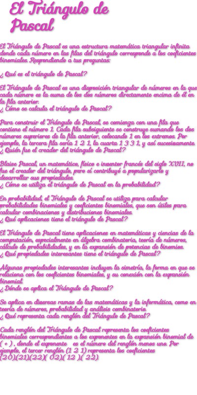 El Triángulo de Pascal | Genially